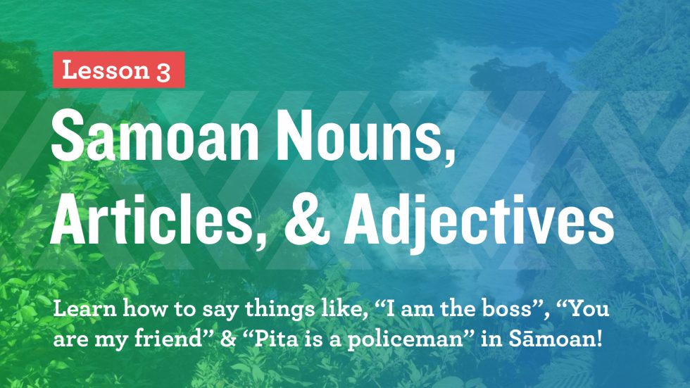 Learn Samoan | We help you learn to speak and understand conversational ...